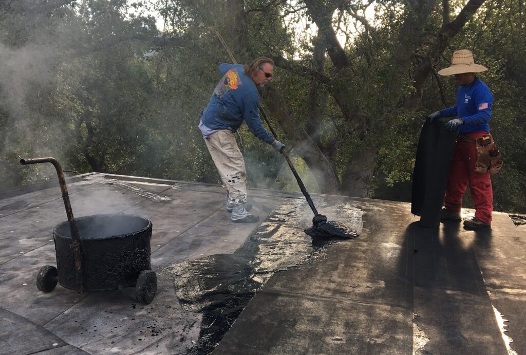 What Is A Hot Mop Roof? - Ventura Roofing Company, Inc.